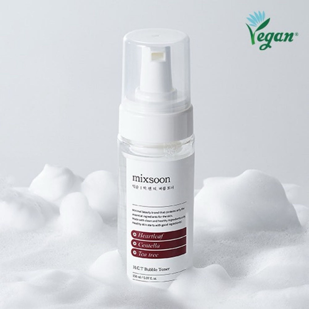 Jual Mixsoon H.C.T (Heartleaf, Centella, Tea Tree) Bubble Toner 150 ml ...