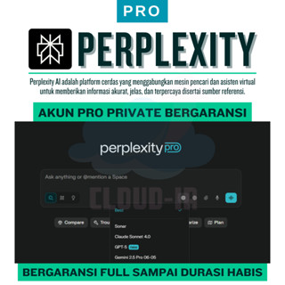 Jual Perplexity AI Pro | Full Garansi Sampai Durasi Habis | Private Bukan Sharing | Shopee Indonesia