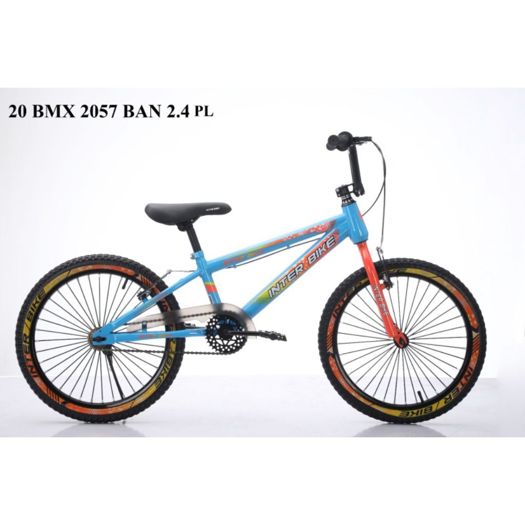 Jual SEPEDA ANAK LAKI LAKI BMX 20 inch INTER 2057 BAN 2.4.FREE GIFT ...