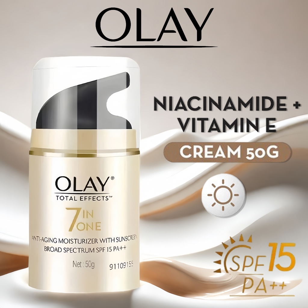 Jual Olay Total Effects 7 in 1 One Whitening Sunscreen 50g SPF 15 ...