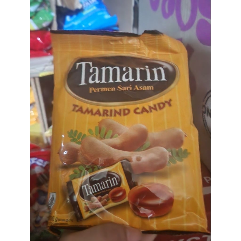 Jual Tamarin Candy Permen Asam Jawa 1 Bag / Kantong (50 pcs x 2.7 gr ...