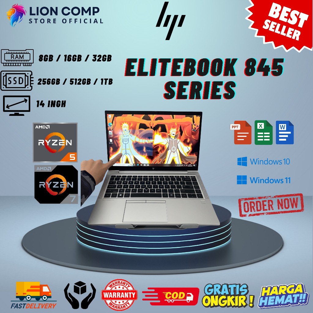 Jual HP Elitebook 855 | 845 | 835 G9 G8 G7 RYZEN 7 & 5 RAM 32GB 1TB MULUS | Shopee Indonesia