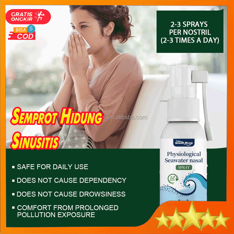 Jual Nasal Spray pembersih bakteri virus kuman di saluran pernapasan ...