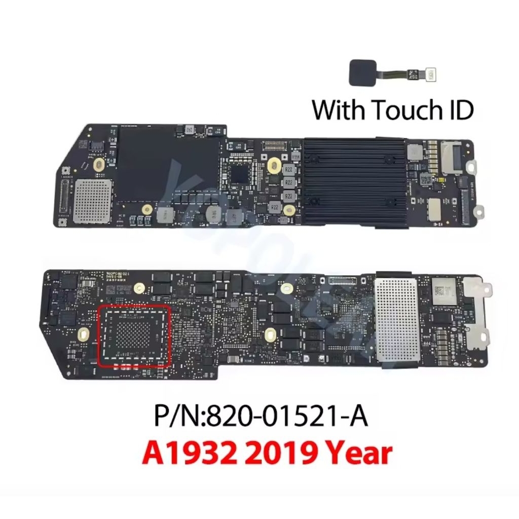 Jual Logic board Macbook Air 2019 13" Model A1932 Not M1 M2 Mesin ...