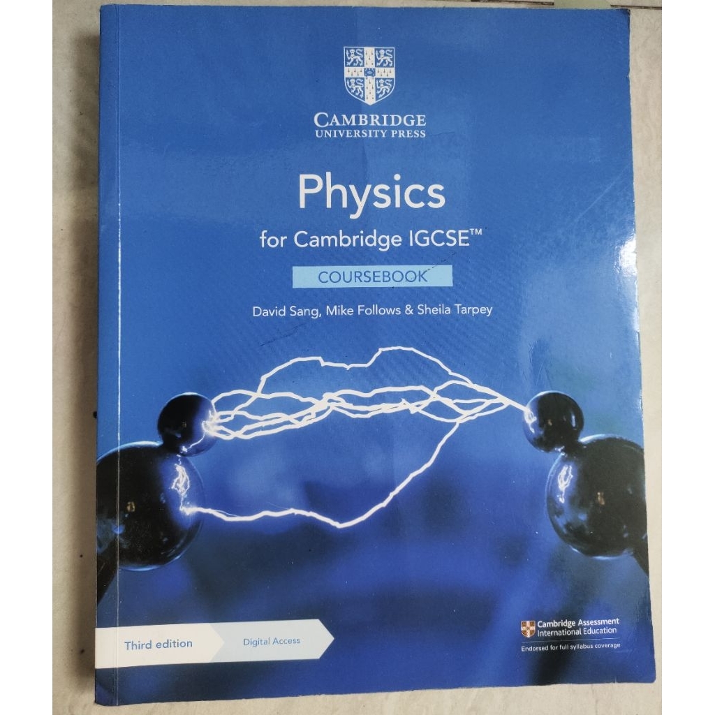 Jual Buku Physics for Cambridge IGCSE Coursebook Third Edition | Shopee ...