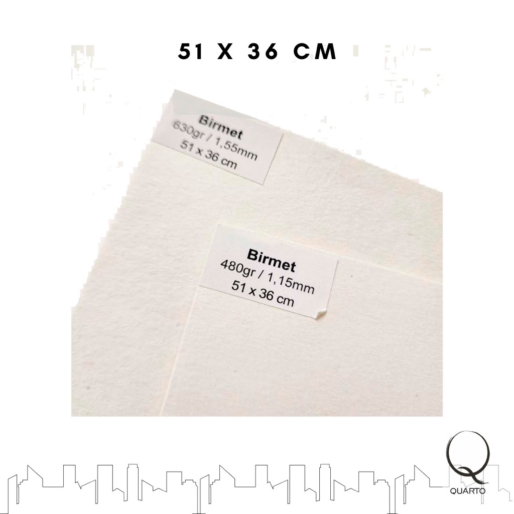 Jual Kertas Beermat 480gram 51x36cm | Birmet | Monting | Mounting ...