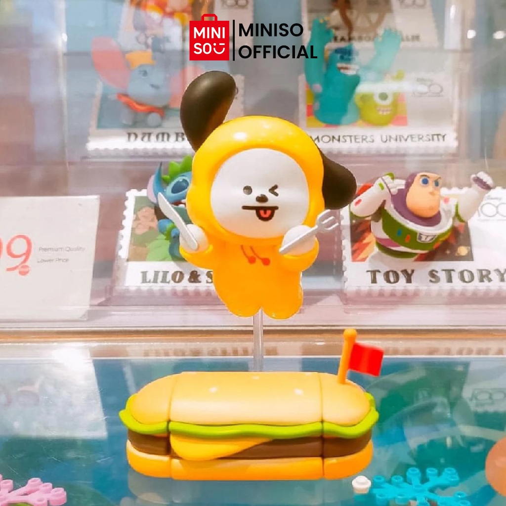 Jual Miniso x BT21 Kotak Buta Burger Party Series Surprise Box BT21 ...