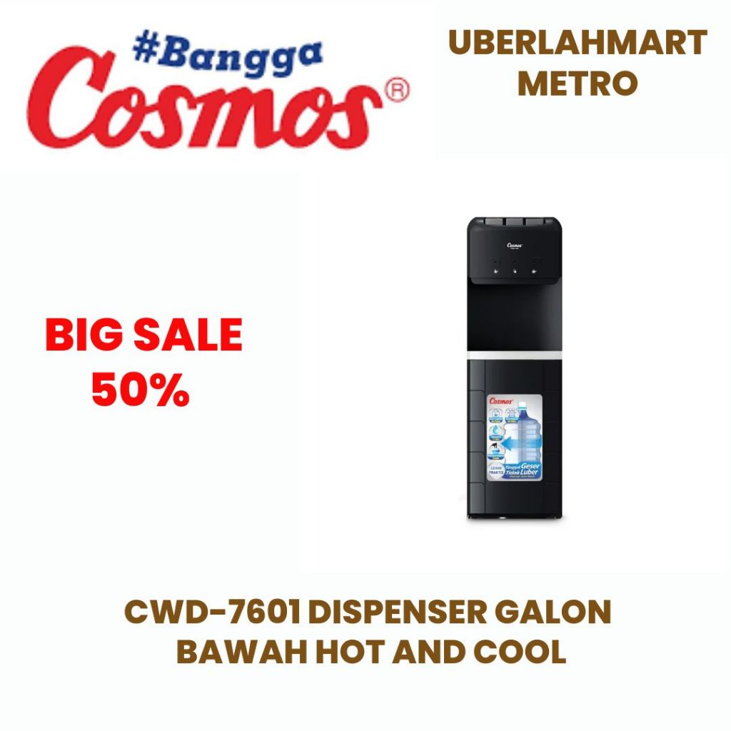 Jual COSMOS DISPENSER GALON BAWAH CWD 7601 | Shopee Indonesia