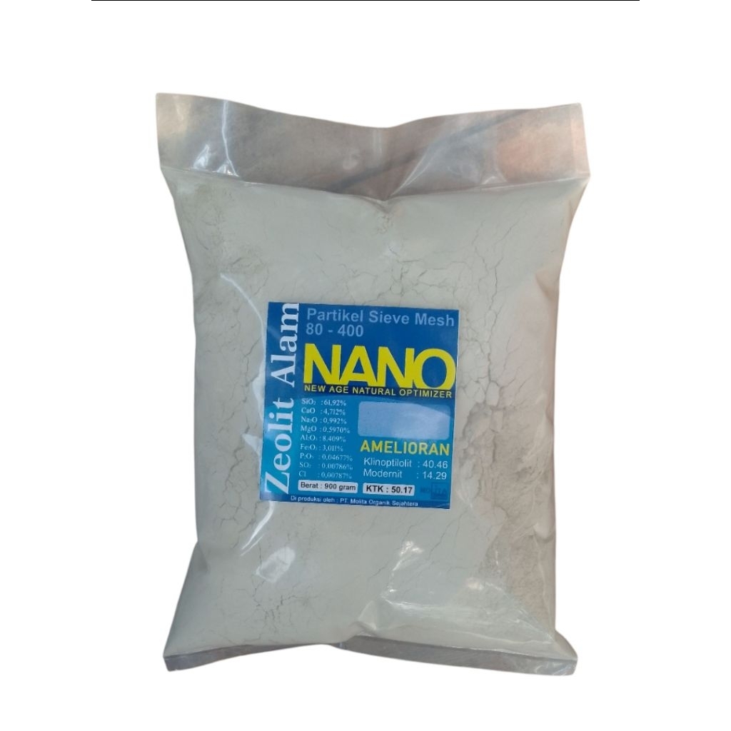 Jual Zeolit nano untuk pertanian, Nano Zeolit kemasan 1 kg beserta packing | Shopee Indonesia