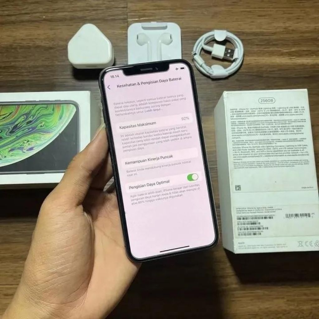 Jual IPHONE XS MAX 256G SECOND EX IBOX | Shopee Indonesia