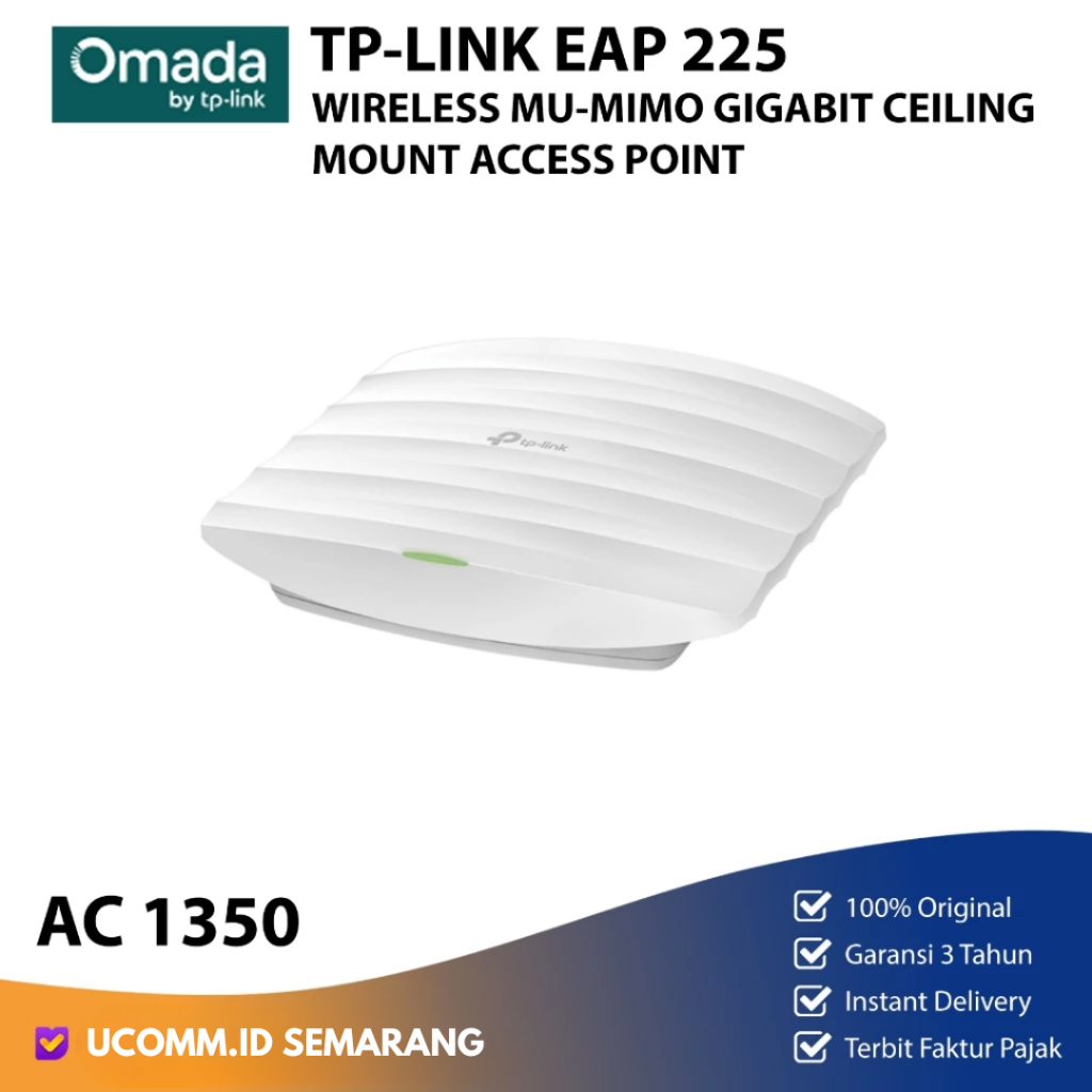 Jual TP-LINK Omada EAP225 EAP 225 Wireless MU-MIMO Gigabit AC 1350 ...