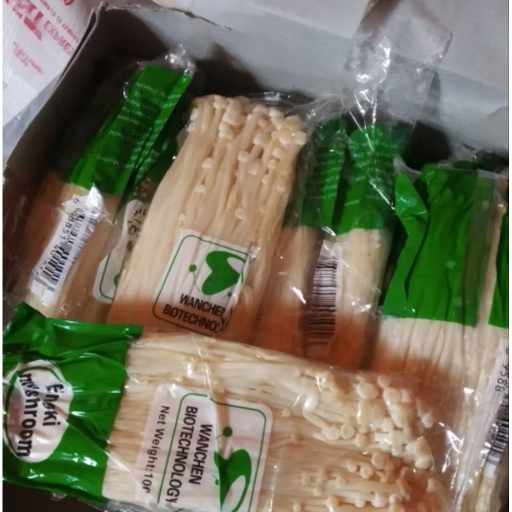 Jual Enoki Mushroom China Jamur Enoki Fresh Satuan | Shopee Indonesia