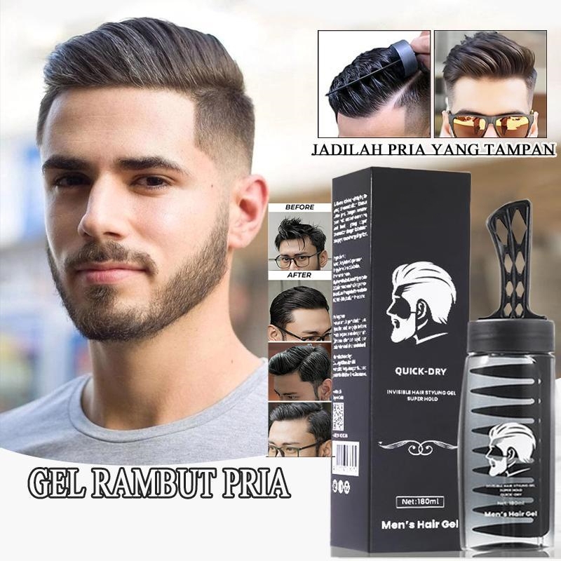 Jual 3(Beli 1 Gratis 1) Hair Styling Gel Minyak Rambut Pelurus Rambut ...