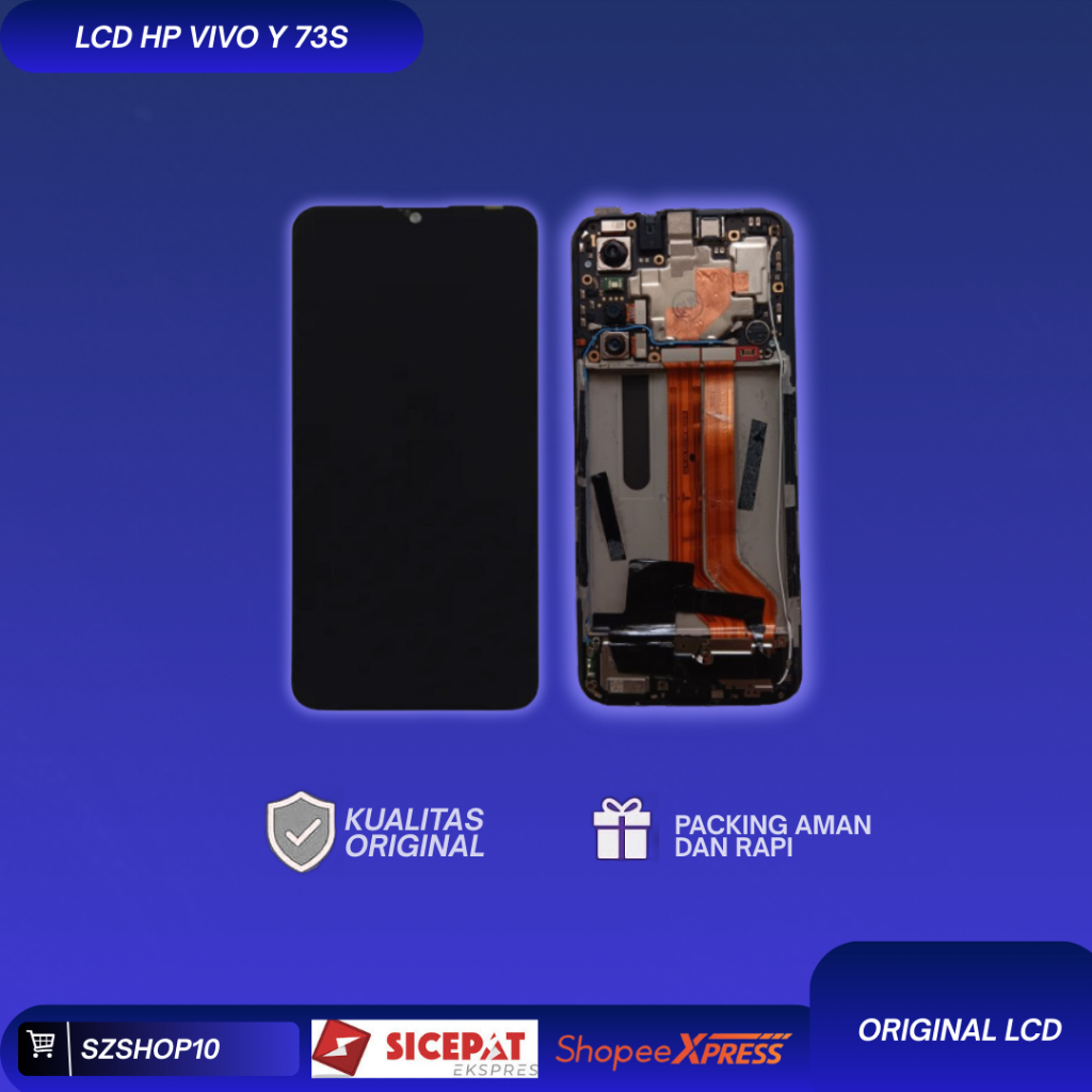 Jual LCD FULLSET TOUCHSCREEN VIVO Y73S | Shopee Indonesia