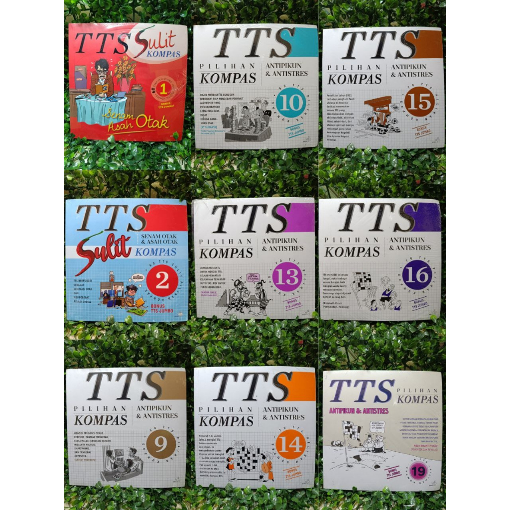 Jual Buku TTS dari kompas. seru dan menguji kecerdasan dan pengetahuan ...