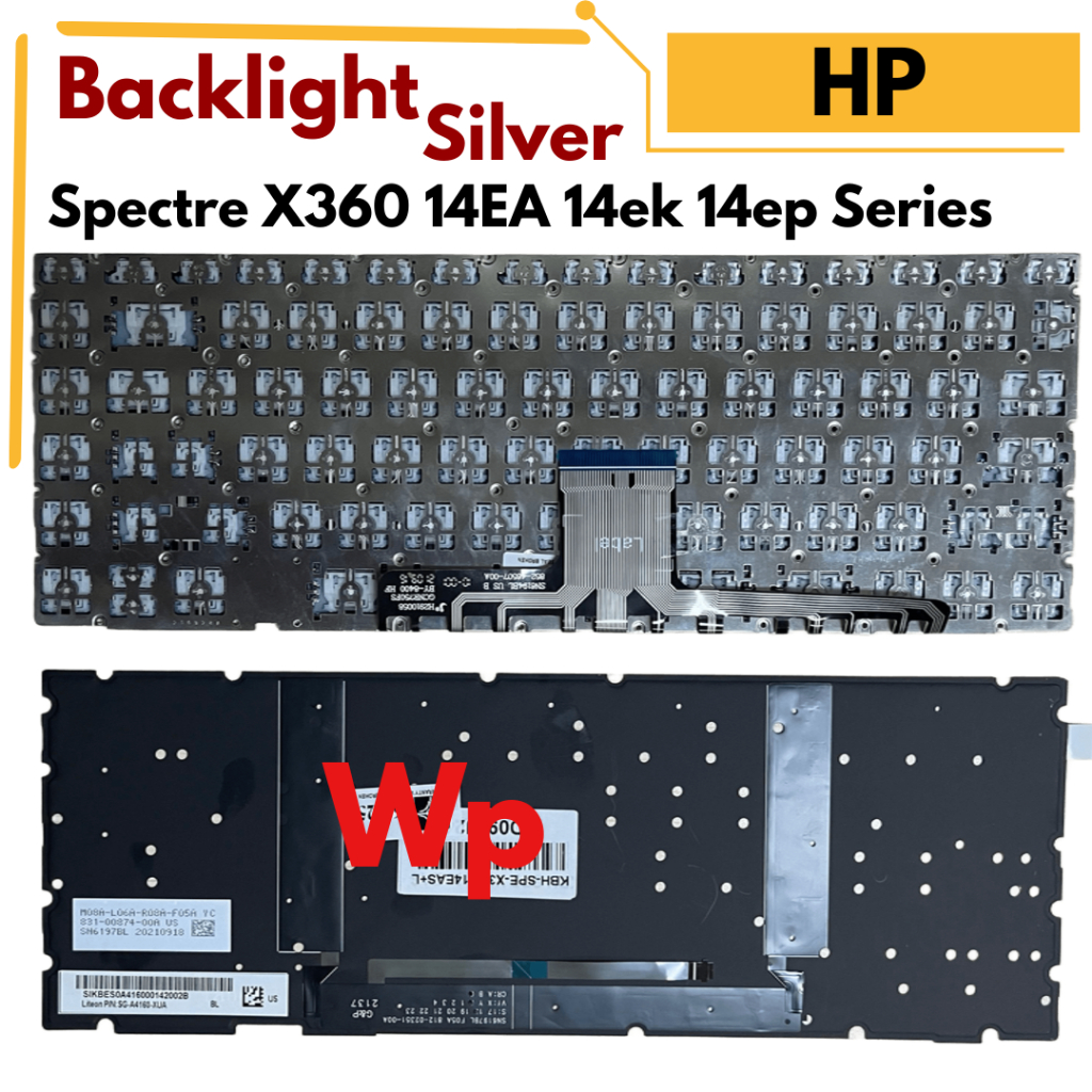 Jual Keyboard HP Pavilion X360 14-EA 14ek 14em 14ep 14-ek 14-em 14-ep ...