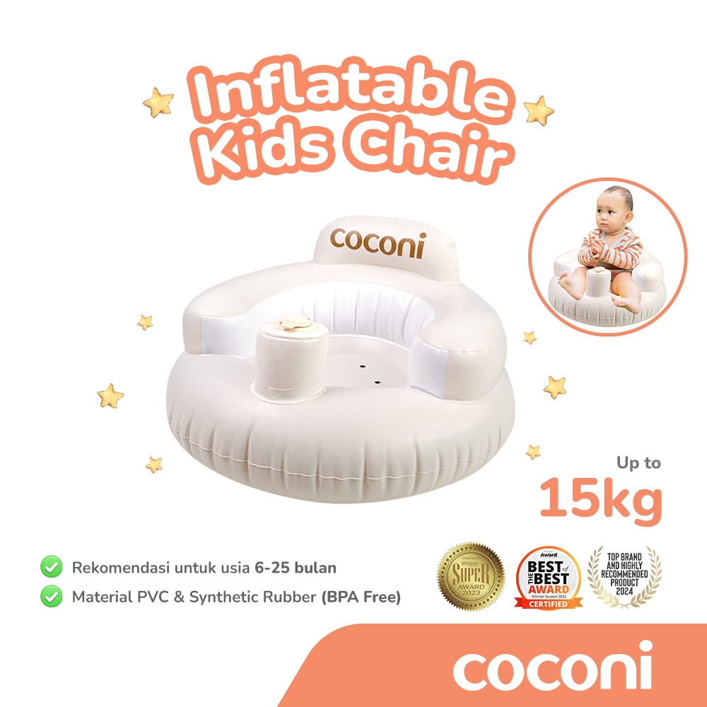 Jual COCONI Inflatable Kids Chair –Kursi Sofa Angin Bayi Tiup Pompa ...