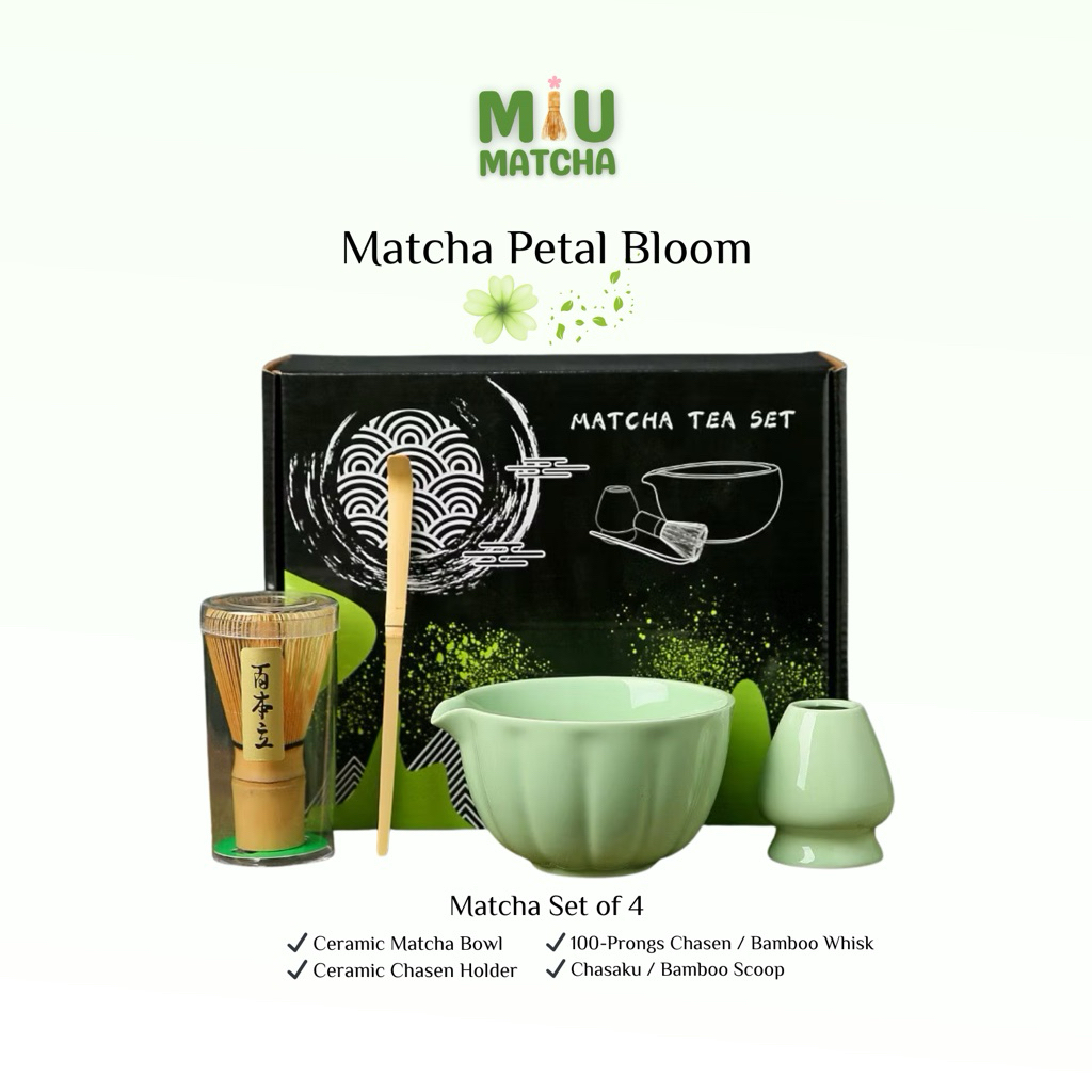 Jual [READY] Hanami - Pastel Pink or Green Matcha Gift Set of 4 / 5 / 7 ...