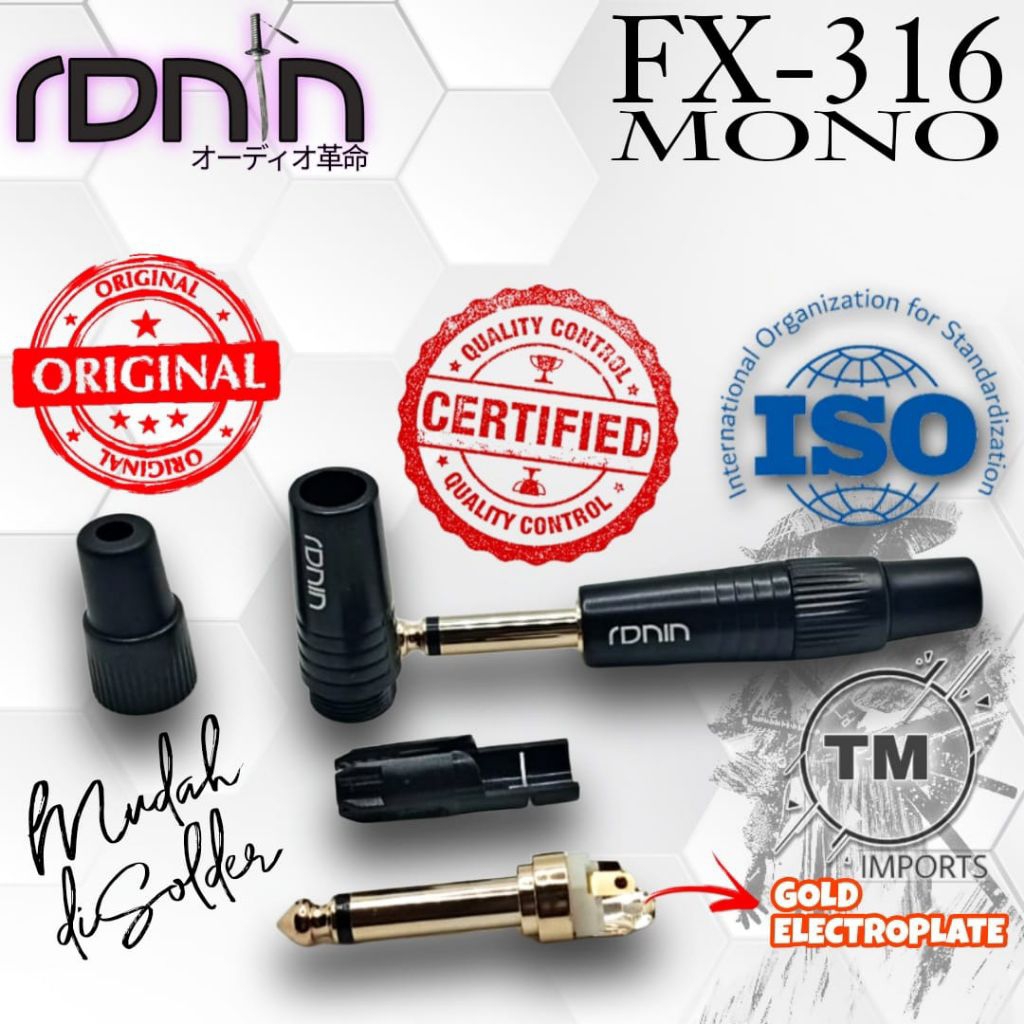 Jual Ronin FX-316 MONO JEK 6,5 Jack Akai TRM Original | Shopee Indonesia