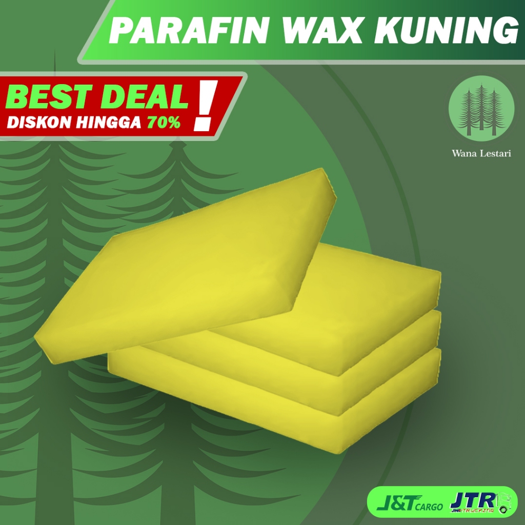 Jual Parafin / Wax Kuning - 1kg | Shopee Indonesia