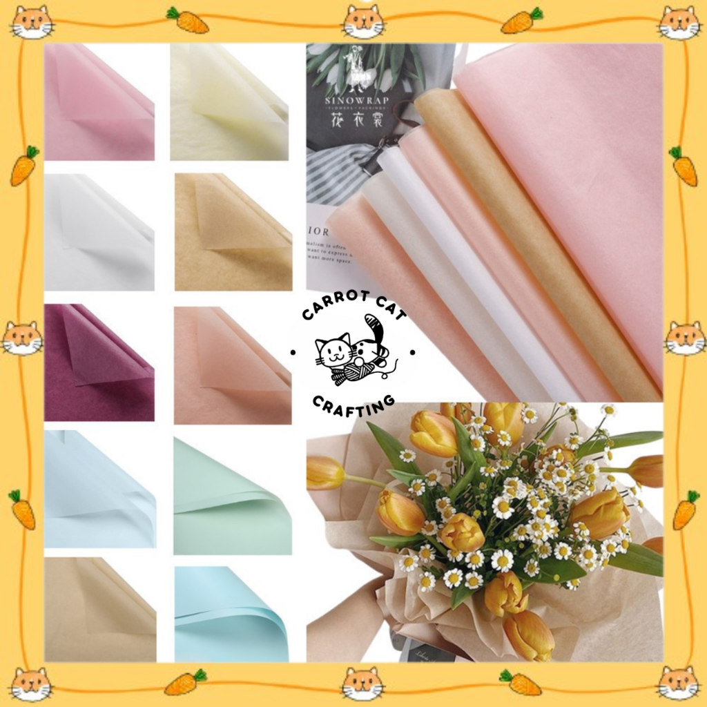 Jual Flower Wraping Paper / Kertas buket bunga / Kertas Bunga ...
