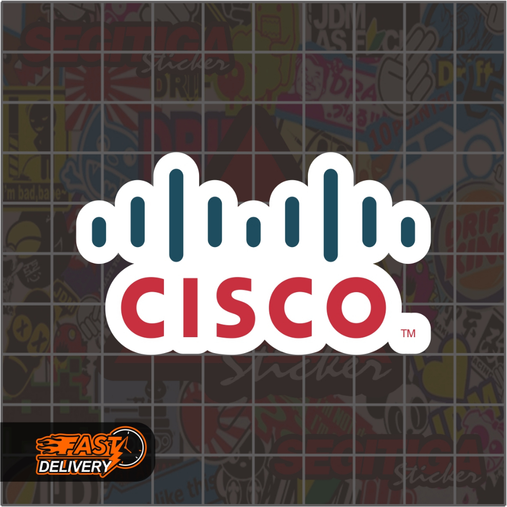 Jual Sticker Cisco Ukuran 7 x 4 Cm | Shopee Indonesia
