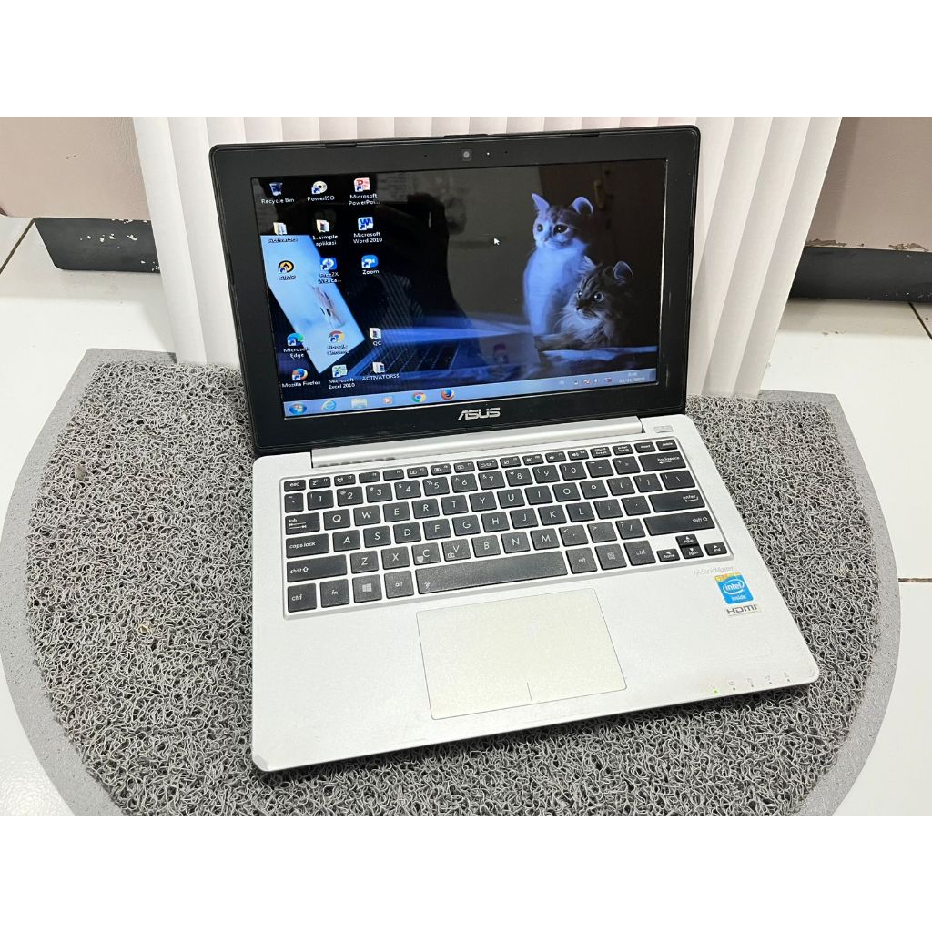 Jual Notebook asus x201e pink series 12inch Intel celeron 1007u 1.5Ghz ...