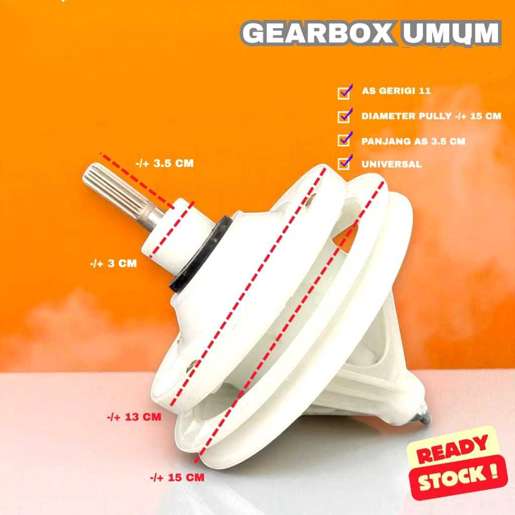 Jual GIRBOX GIRBOK. GERBOX . Gerbox Gearbox mesin cuci umum gigi 11 ...