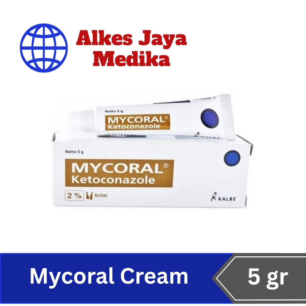 Jual MYCORAL CREAM 5 gram - Salep Gatal Jamur | Shopee Indonesia