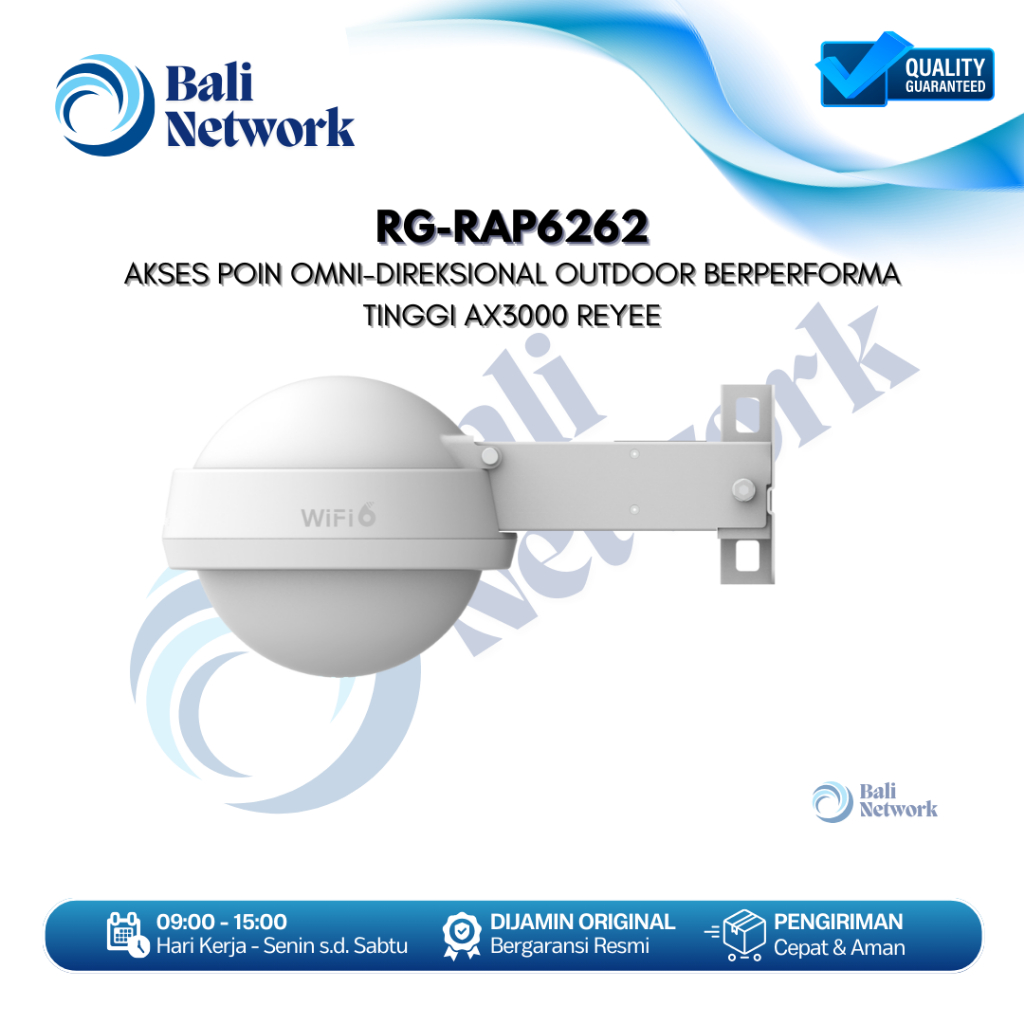 Jual Ruijie Reyee RG-RAP6262 Wi-Fi 6 AX3000 Outdoor Omni Access Point ...