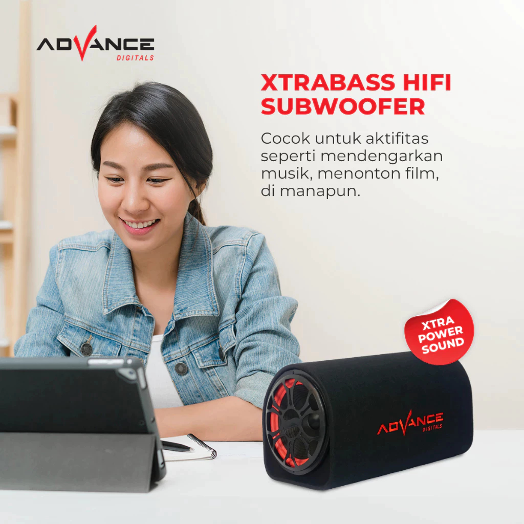Jual Advance T102 BT Bluetooth Speaker with Subwoofer System ...