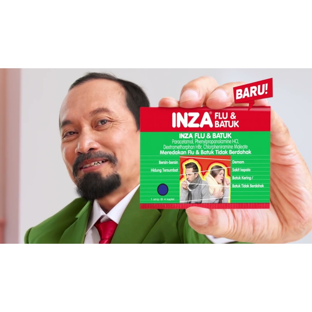 Jual INZA FLU & BATUK @4 Kaplet | Shopee Indonesia
