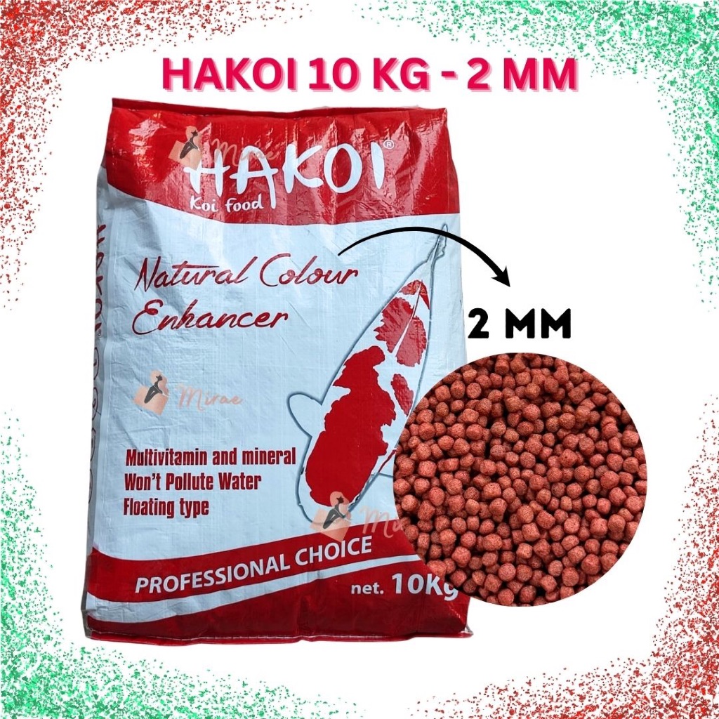 Jual PELET HAKOI 10 KG Pakan Ikan Koi Untuk Pertumbuhan | Shopee Indonesia