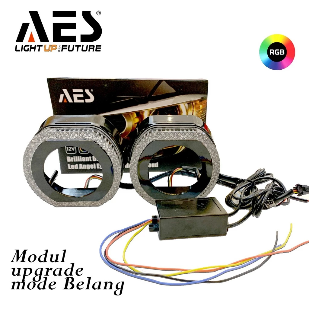 Jual Shroud BMW M8 Full Ring RGB Belang 2.5 inch 5D Vietnam Style AES ...