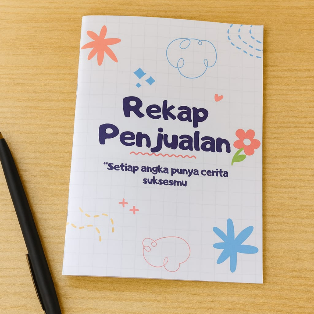 Jual Buku Rekap Penjualan A5 UMKM – Catatan Transaksi Usaha Harian ...