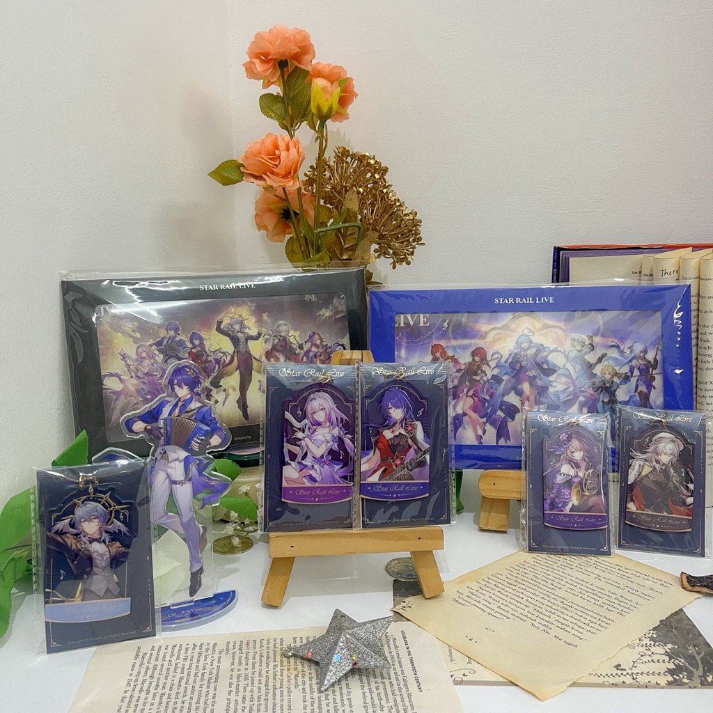 Jual OFFICIAL READY STOCK Honkai Star Rail HSR Concert Shikishi Tiket ...