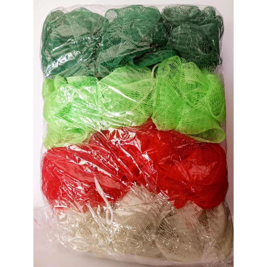 Jual Spon mandi 15gr | Spon mandi warna polos 1 pack isi 12 | Shopee ...