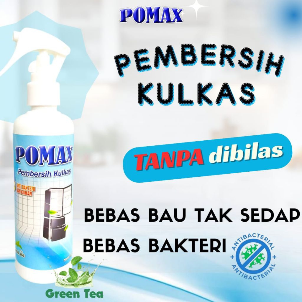 Jual Pomax pembersih kulkas Anti Bakteri 250 ml / pembersih kulkas ...
