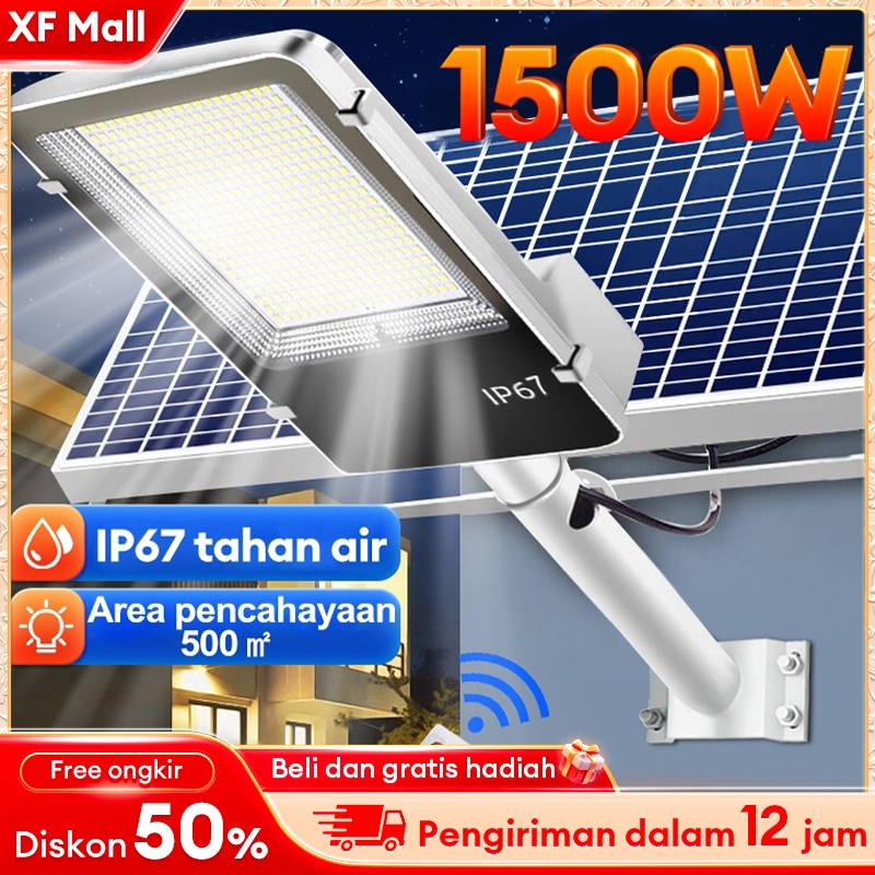 Jual 【Garansi 10 tahun】Lampu Jalan Tenaga Surya Matahari 1500W lampu tenaga surya Lampu Solar ...