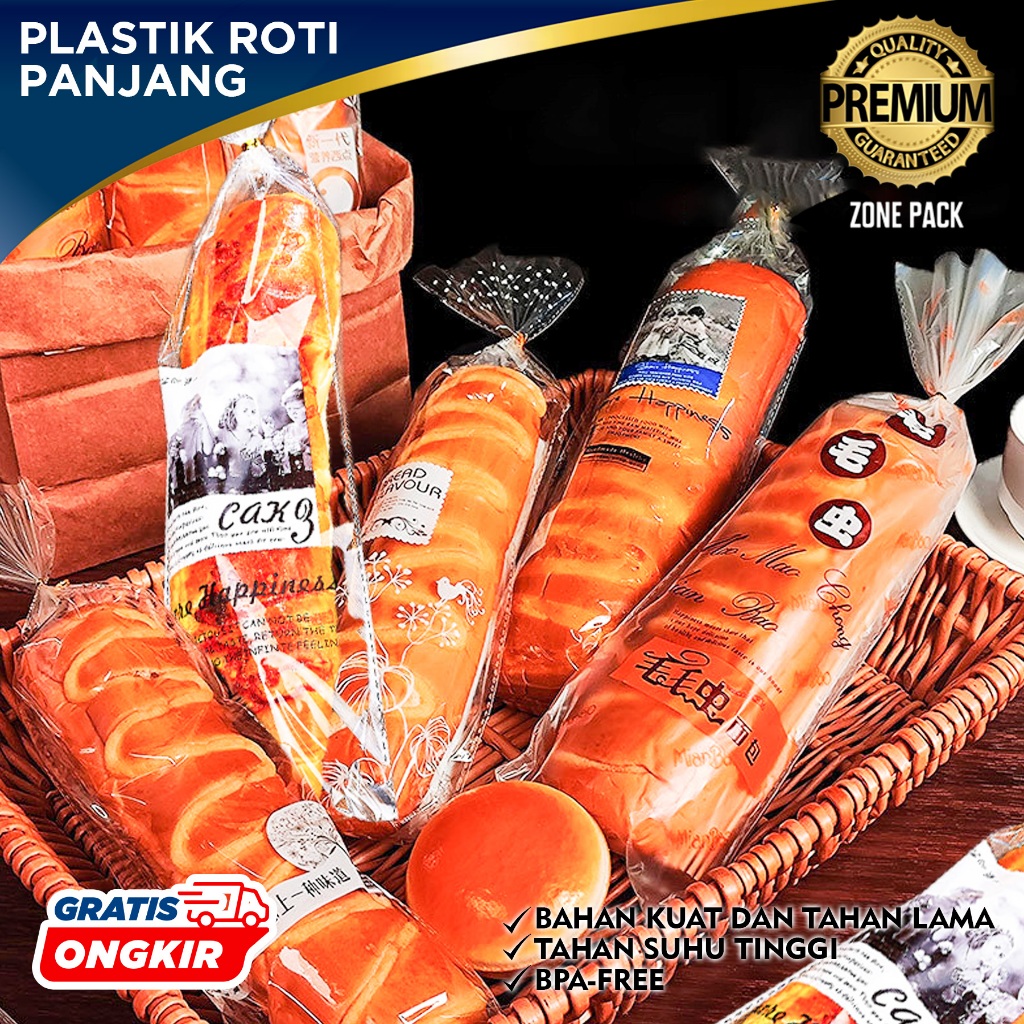 Jual Plastik Roti Panjang | Plastik Roti Tawar Panjang | Plastik OPP ...