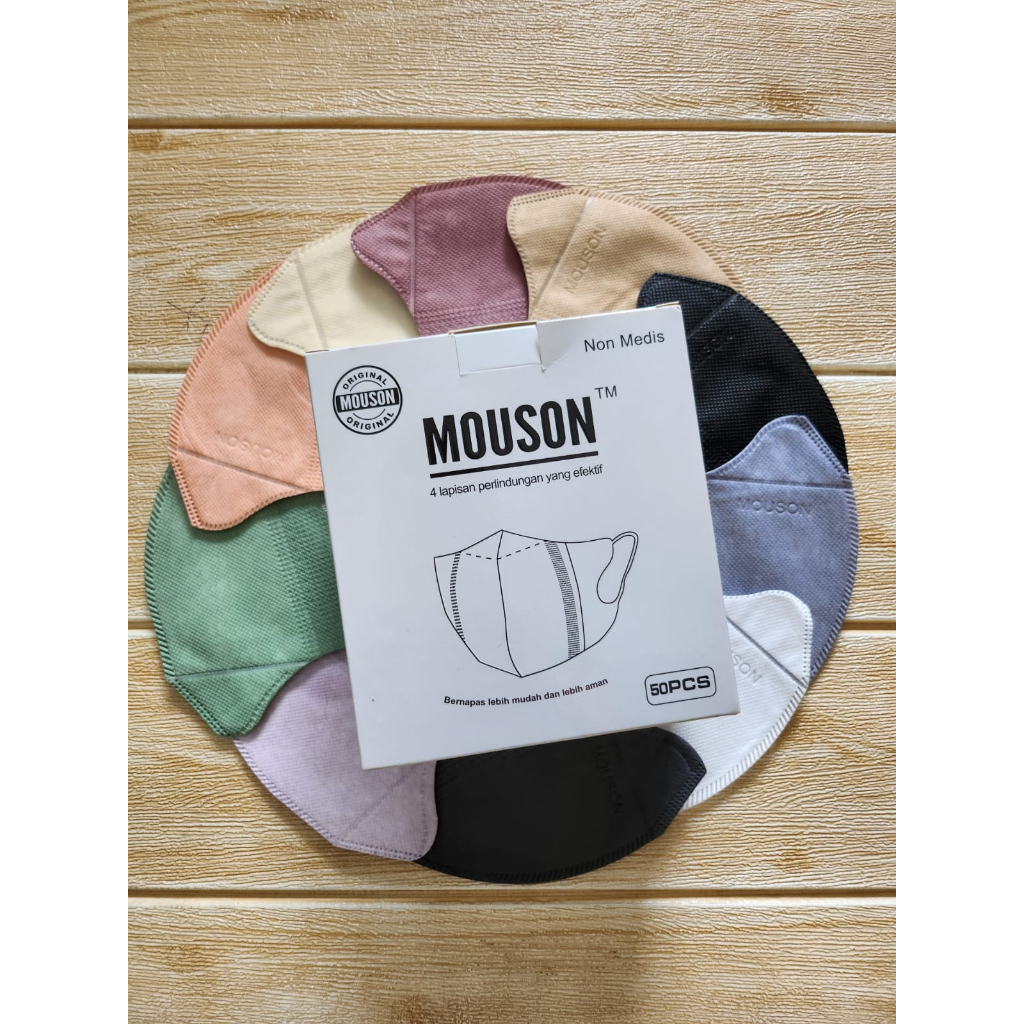 Jual Masker Duckbill Mouson 4Ply | Shopee Indonesia