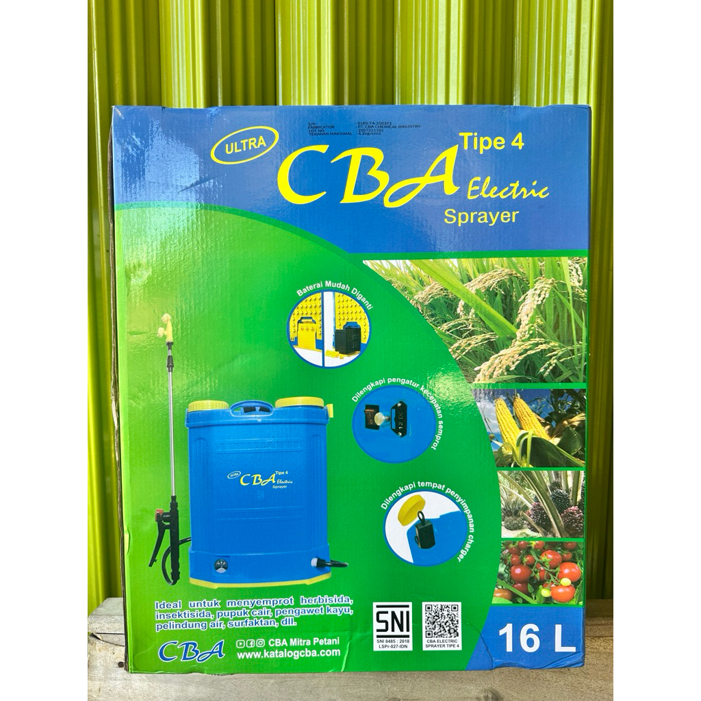 Jual SPRAYER CBA ELEKTRIK TIPE 4 - Tangki CBA Elektrik 16 Liter ...
