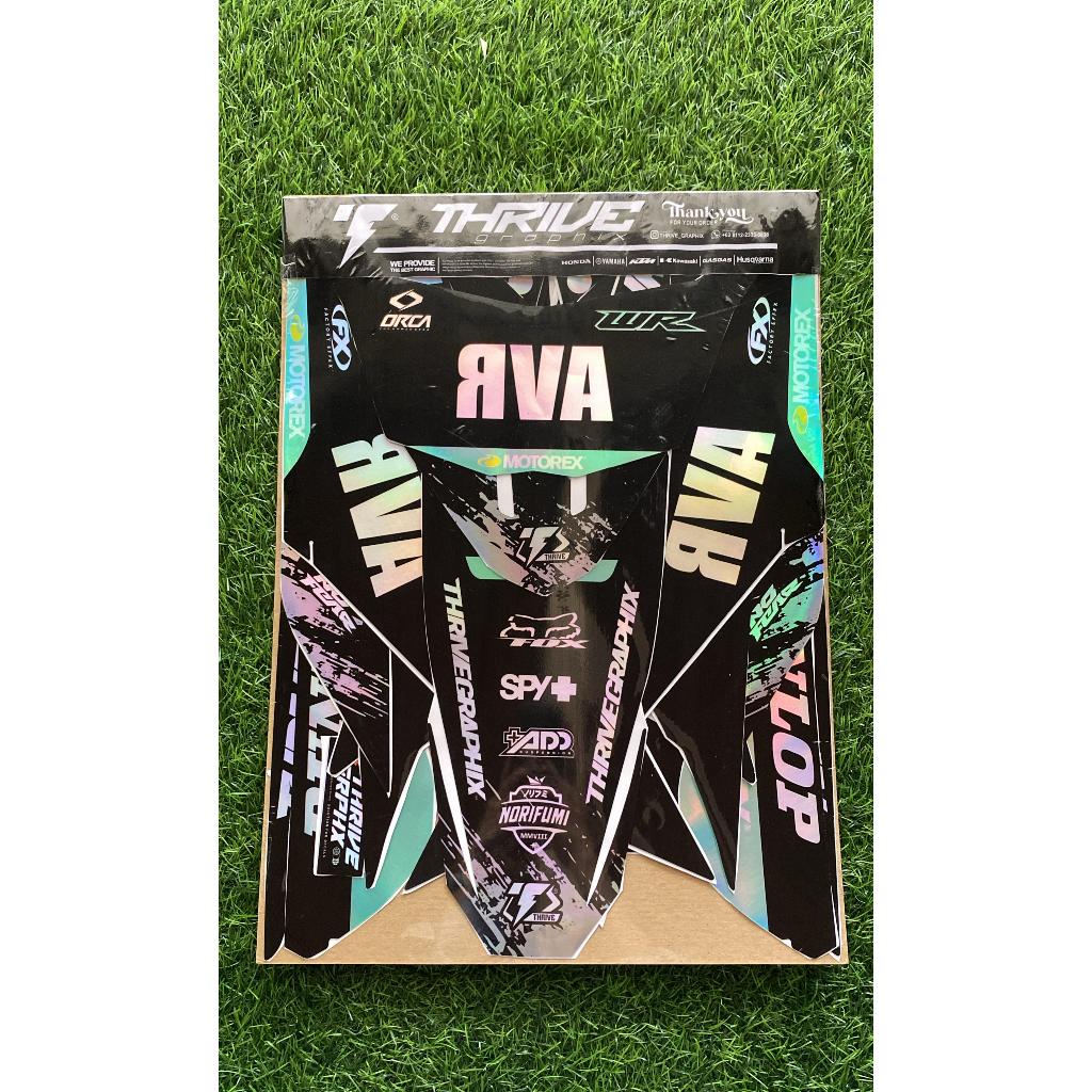 Jual Decal Stiker Yamaha Wr design simple Hologram bisa pakai nomor dan ...