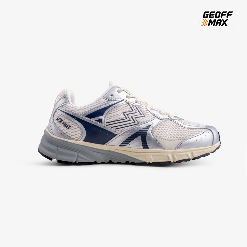 Jual Geoff Max - Robin Racer Silver Navy Sepatu Lifestyle Pria & Wanita ...