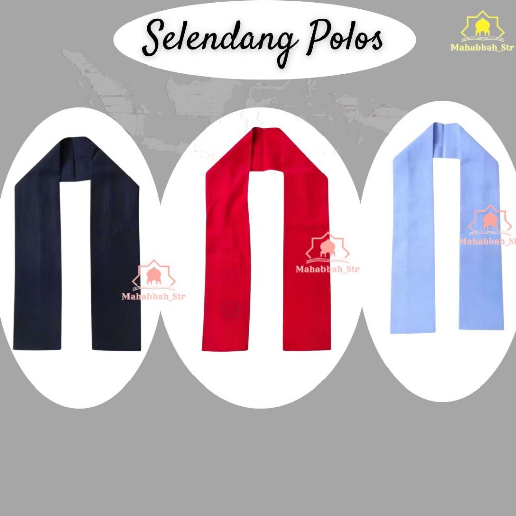 Jual Syal Polos Panjang Selendang Cukin Scraf Unisex | Shopee Indonesia