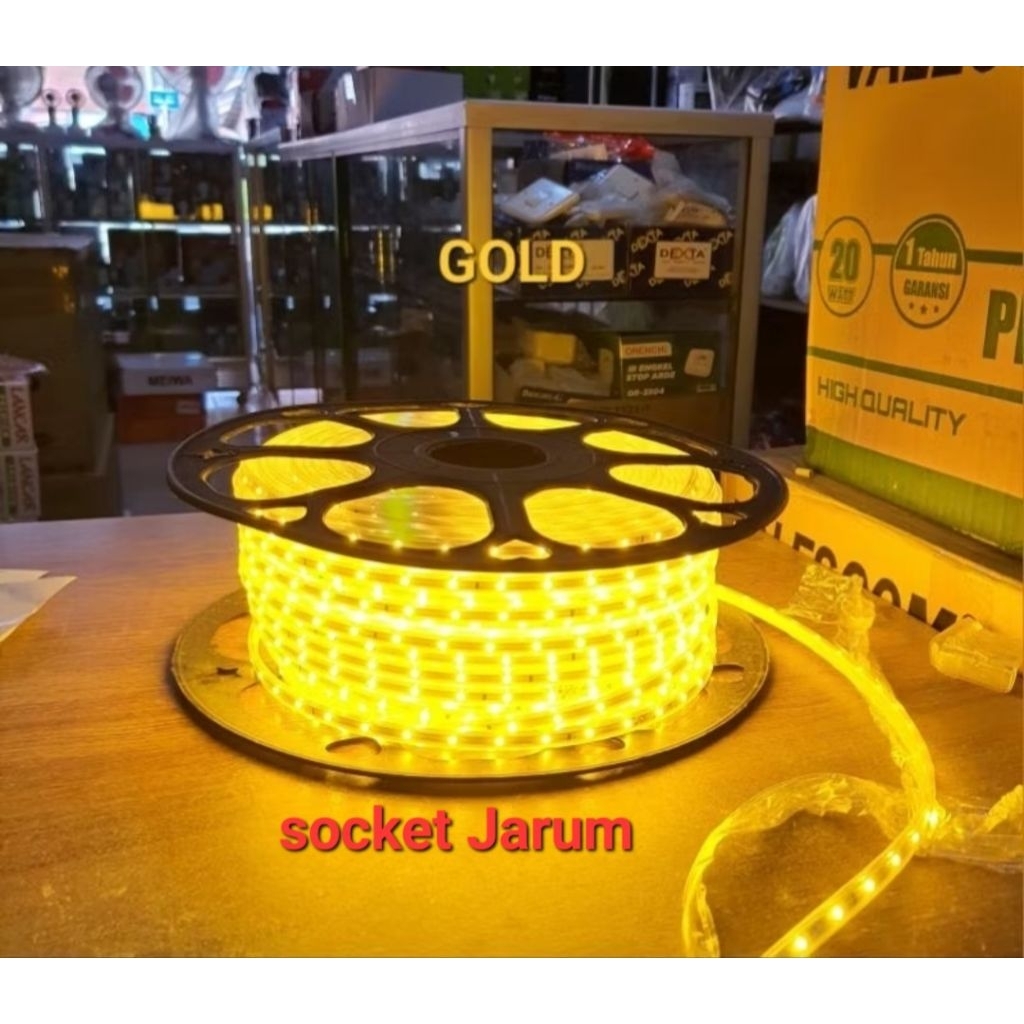 Jual Lampu Led strip socket Jarum/Tusuk, Siap Pakai + Socket | Shopee ...