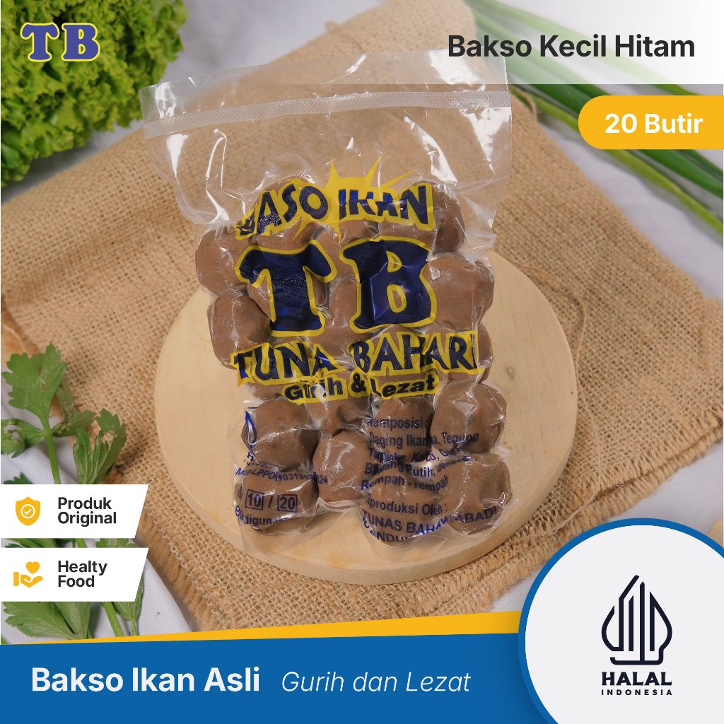 Jual Bakso Ikan Tuna Bahari Bandung Frozen Food - Baso Kecil Polos ...