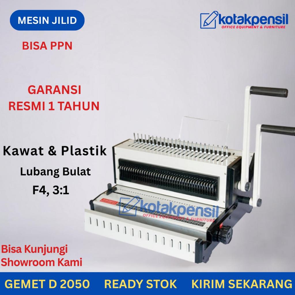 Jual Binding Spiral Kawat Dan Plastik GEMET D 2050 |Mesin Jilid Bending ...