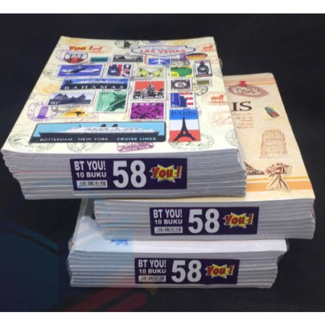 Jual BUKU TULIS YOU 58 LEMBAR PAPER STATIONARY | Shopee Indonesia