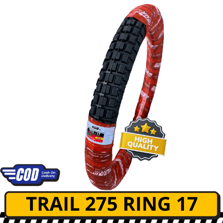 Jual Ban Motor Trail 275 Ring 17 Belakang Tube Type Medium Compound ...